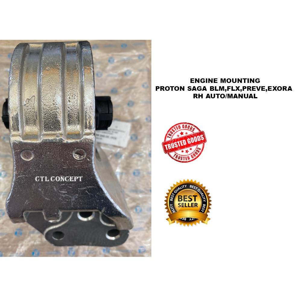 ENGINE MOUNTING PROTON SAGA BLM,FLX,PREVE,EXORA RH AUTO MANUAL | Shopee ...