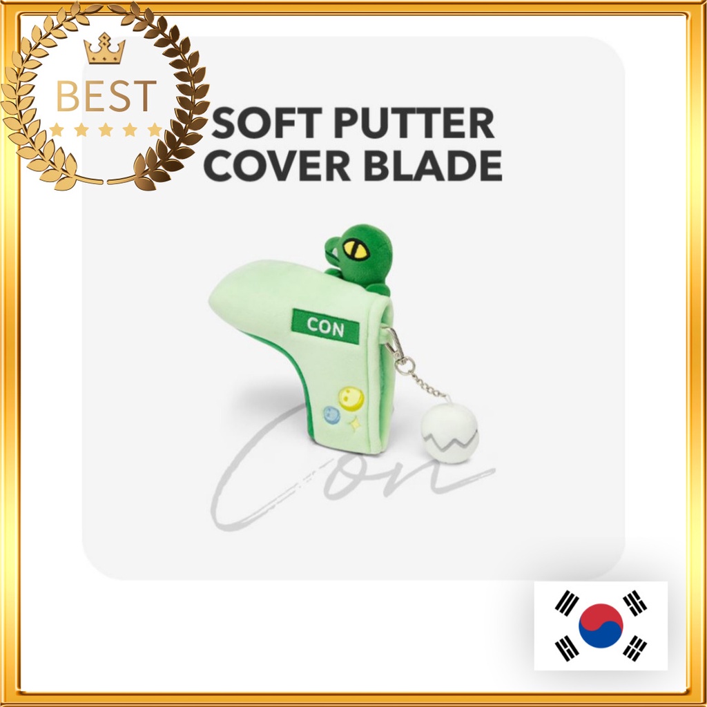 [KAKAO FRIENDS GOLF] Soft Putter Cover Blade - CON│Cute Character Plush ...