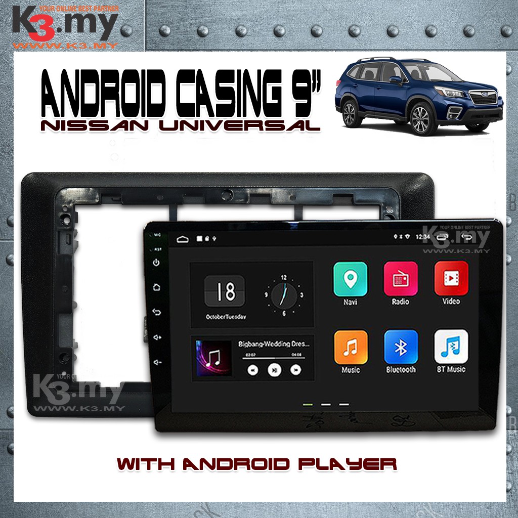 Nissan Livina/Almera/Subaru XV Universal Dashboard 9'' Android Player ...
