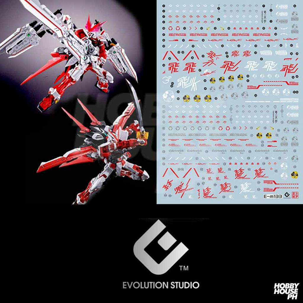 Gundam EVO Studio MG Gundam ARF-MBFP02 Fluorescent Waterslide Decals ...