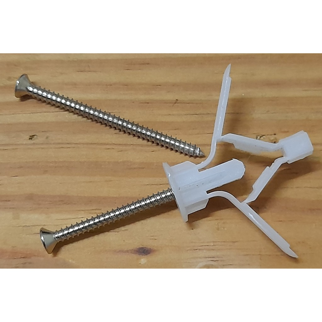 BUTTERFLY WALL PLUGS SET (23PCS) with SCREW | Shopee Malaysia