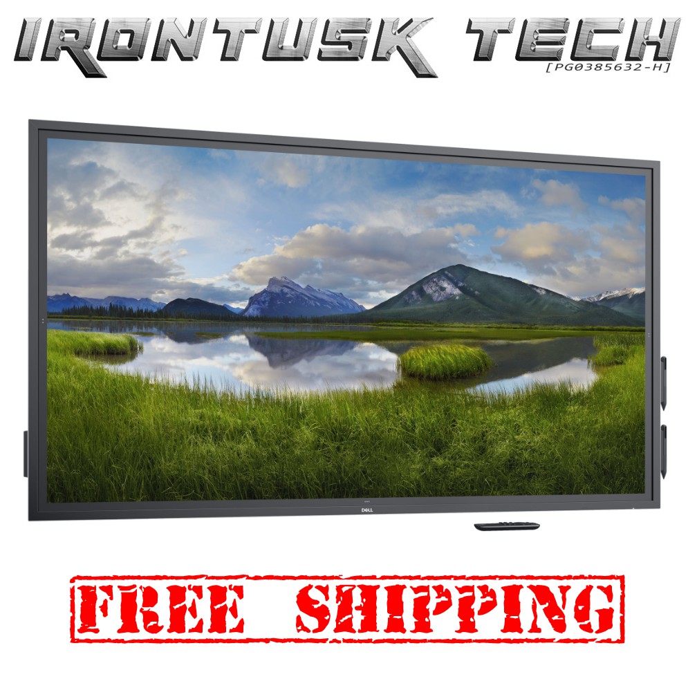 DELL 75" INTERACTIVE TOUCH MONITOR C7520QT WITH FREE SHIPPING | Shopee ...
