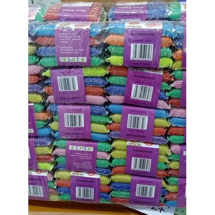 (1 Set contains 4 pcs) Multi-Purpose Mesh Foam Sponge Dish Washing ...