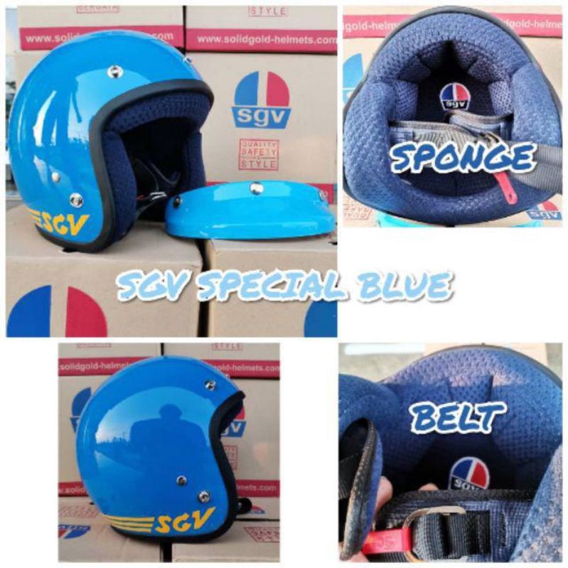 READY STOCK HELMET SGV 99 / HELMET SGV 99 TRENDY / HELMET SGV SPECIAL ...