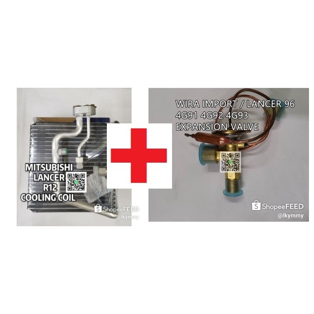 PROTON WIRA / LANCER 1996 4G91 4G92 4G93 AIR COND COOLING COIL | Shopee ...