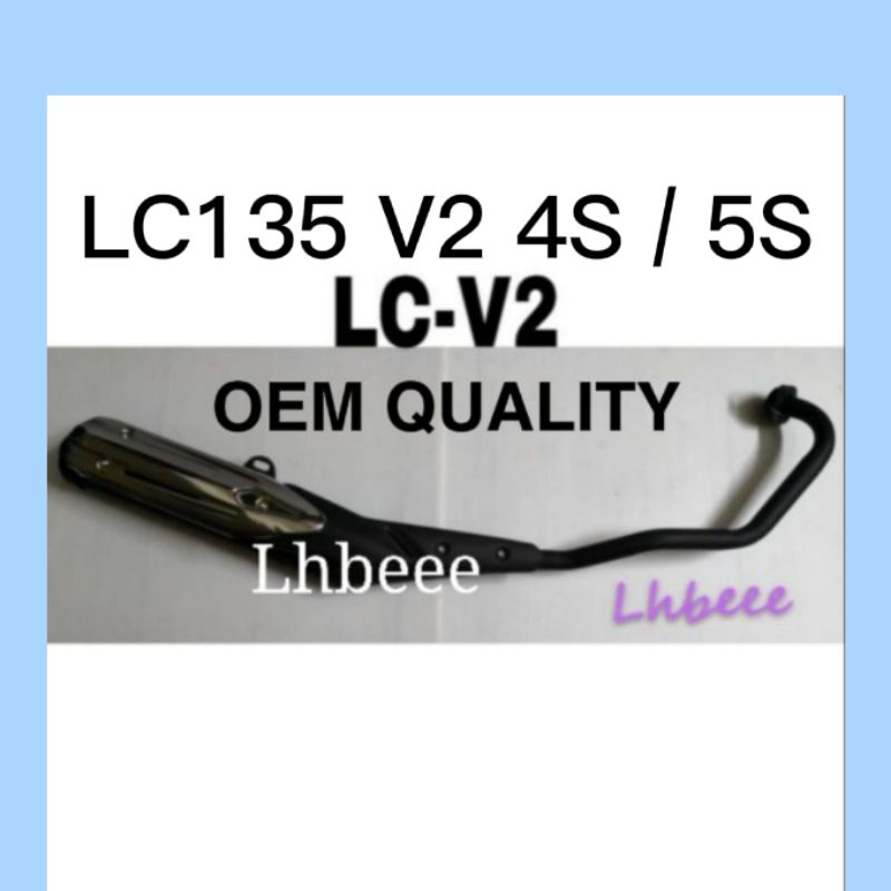 LC135 /LC V2 4S/5S Exhaust Standard LC135 V2 | Shopee Malaysia