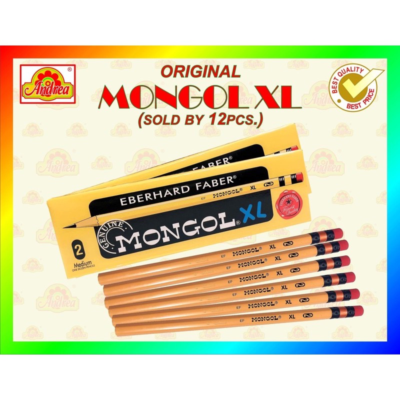 Mongol pencil XL/big 2 | ANDREA | Shopee Malaysia
