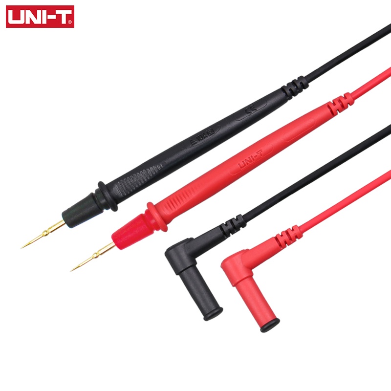 UNI-T Multimeter Test Leads UT-L72 10A 1000V Soft Material Needle Tip ...