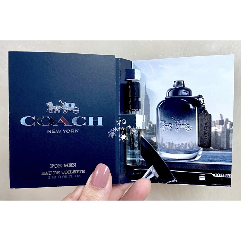 Sample/Vials Coach For Men EDT (2ml) | Shopee Malaysia