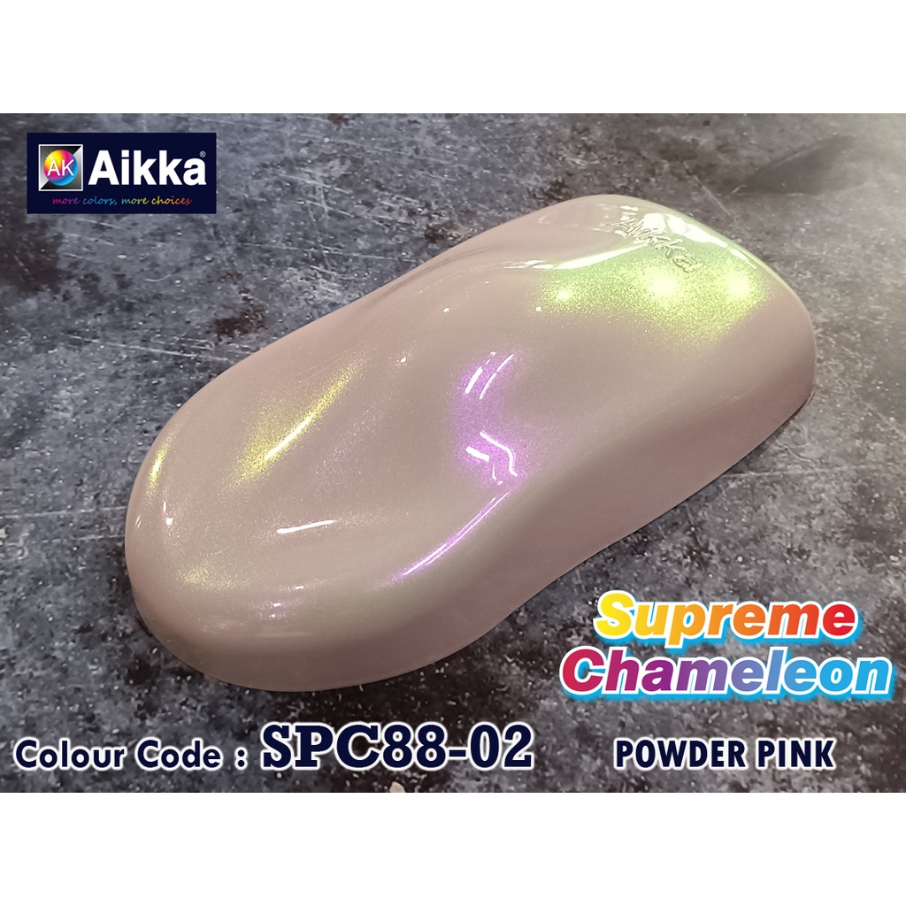 AIKKA SUPREME CHAMELEON SPC88-02 / POWDER PINK / Warna Cat Kereta / Car ...