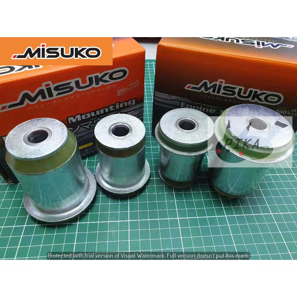 TOYOTA HILUX (KUN25) PU (POLYURETHANE) LOWER ARM BUSH (4PC) MISUKO ...