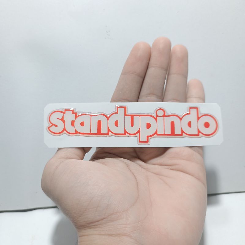 Standupindo Flexible resin embossed sticker Emblem | Shopee Malaysia