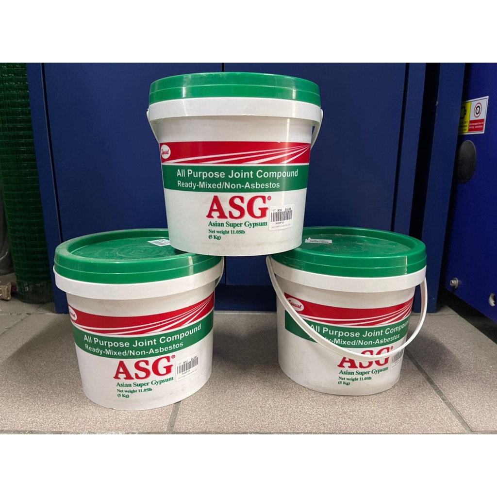 ASG 5kg All Purpose Ready-Mixed Joint Compound / Putty Wall Filla ...