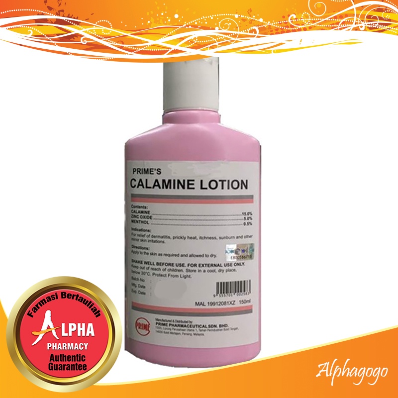 Calamine Lotion For Relief of Itchness & Sunburn (150ml) | Shopee Malaysia