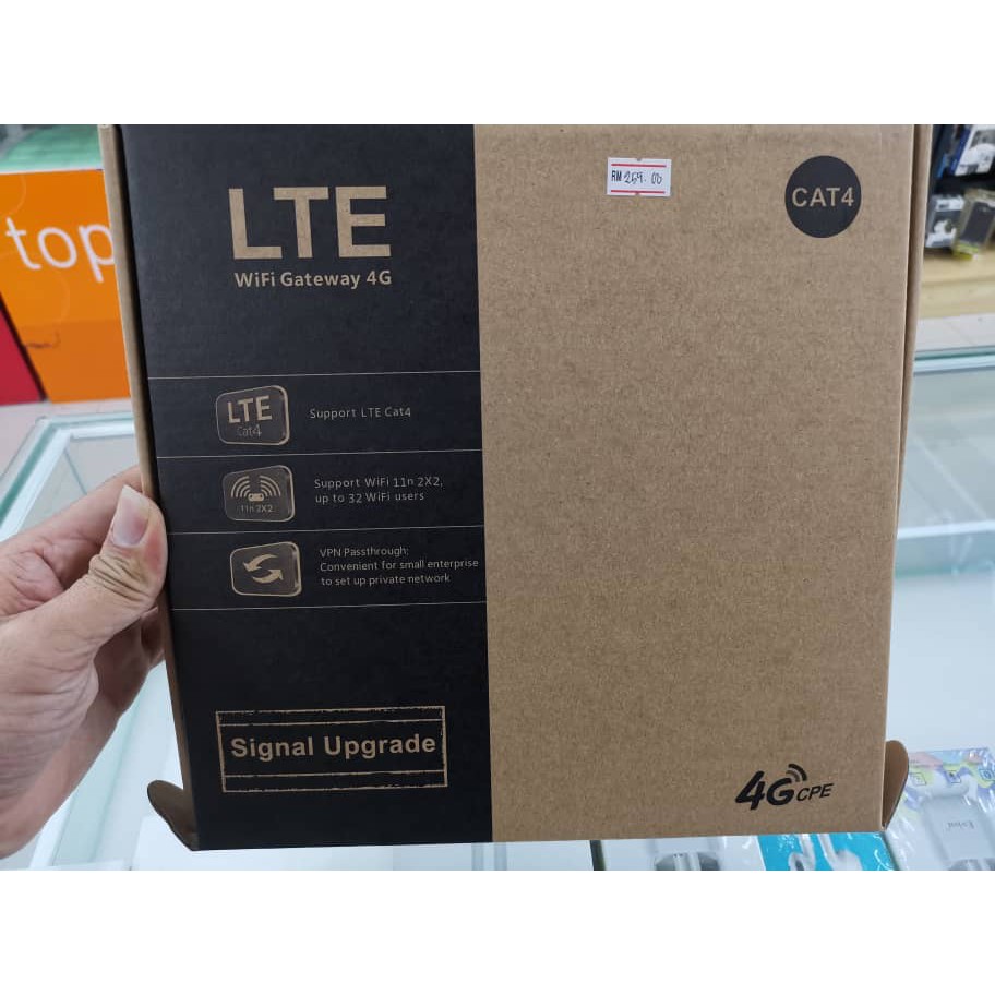(Modified Modem) Unlimited LC117 LTE CPE 300mbps CAT4 Wifi Lan | Shopee ...