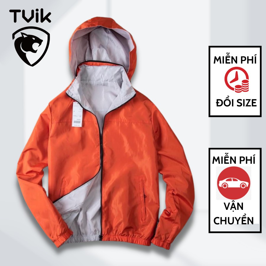 Tvik men's and women's windJacket can be worn on both sides, New Model ...