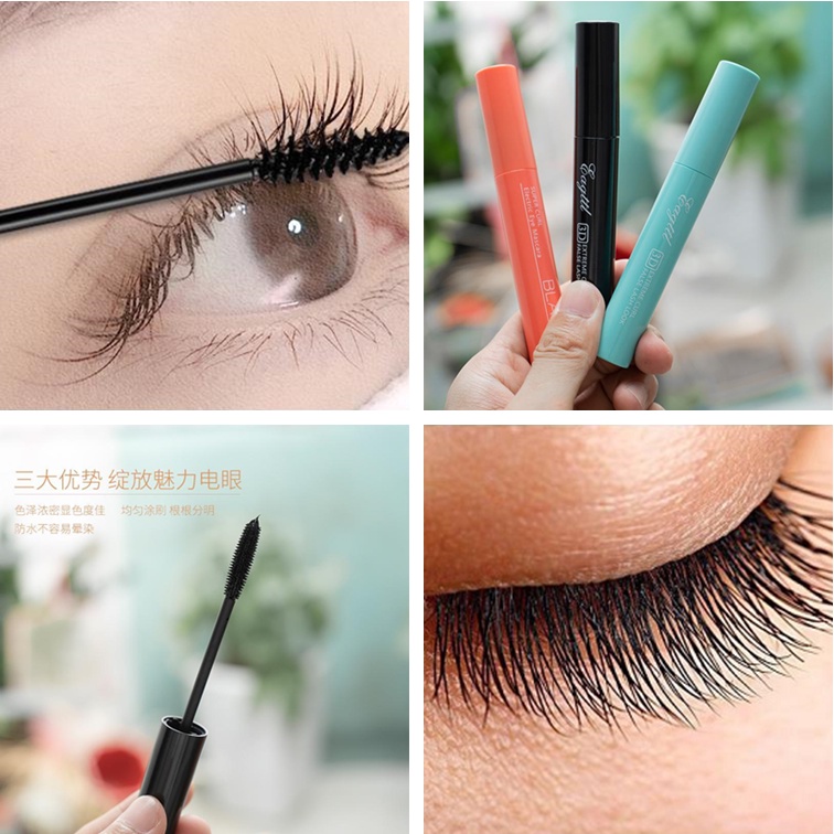 Color mascara, thick, waterproof, long curling, long lasting, no ...