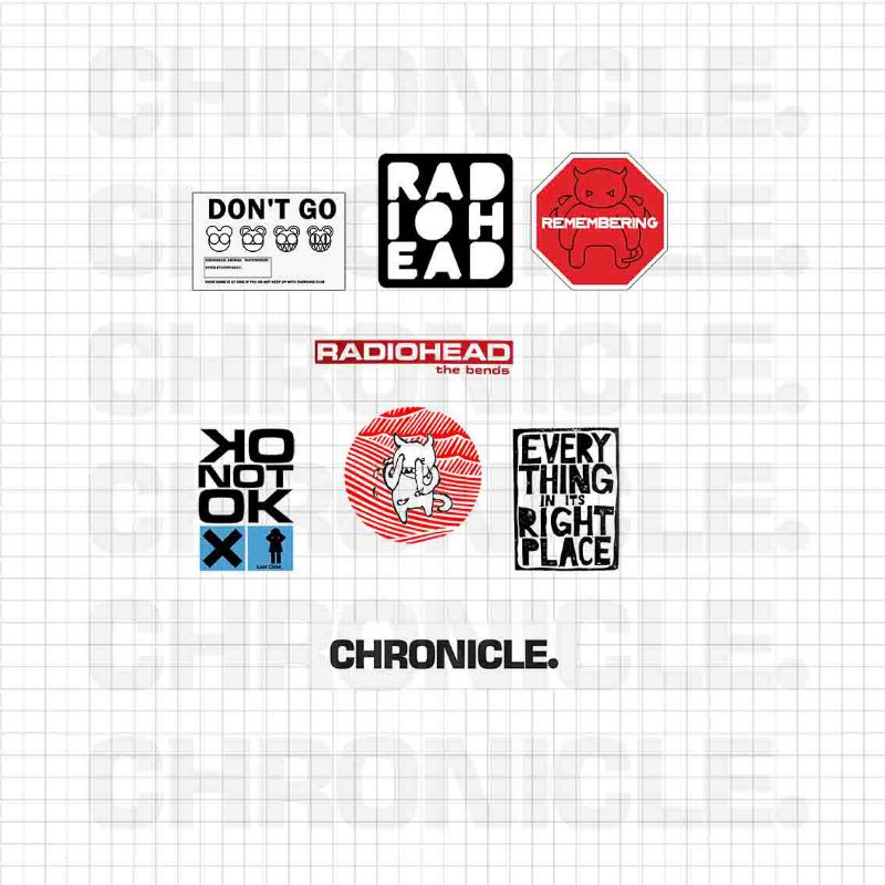Radiohead VINYL BAND STICKER | Shopee Malaysia