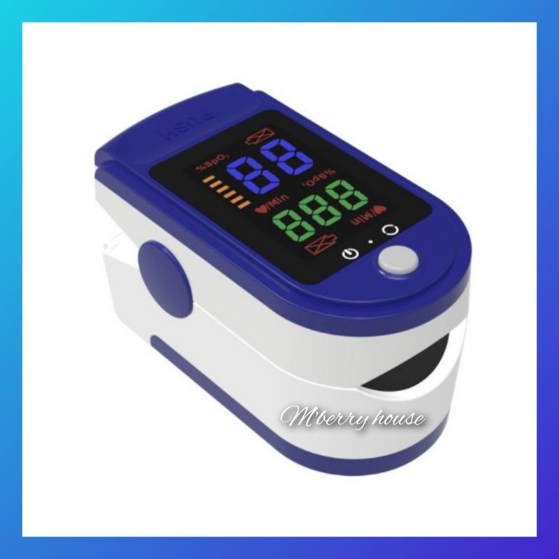 Fingertip Oxymeter Pulse Oxymeter Blood Oxygen Saturation-Monitor LED ...
