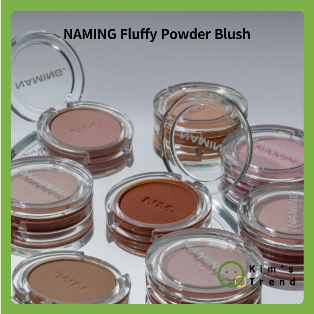 [Naming] Fluffy Powder Blush (3.2g) Cheek Blush Blusher Korean Cosmetic ...