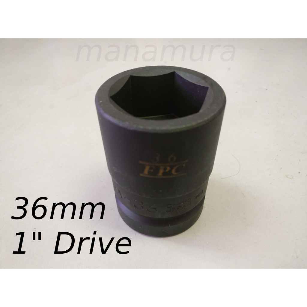 Impact Socket 36mm 1" Drive FPC Japan | Shopee Malaysia