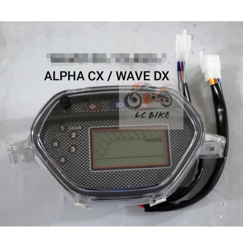 WAVE110 CX DX ALPHA WAVE100 CLASS DIGITAL METER | Shopee Malaysia