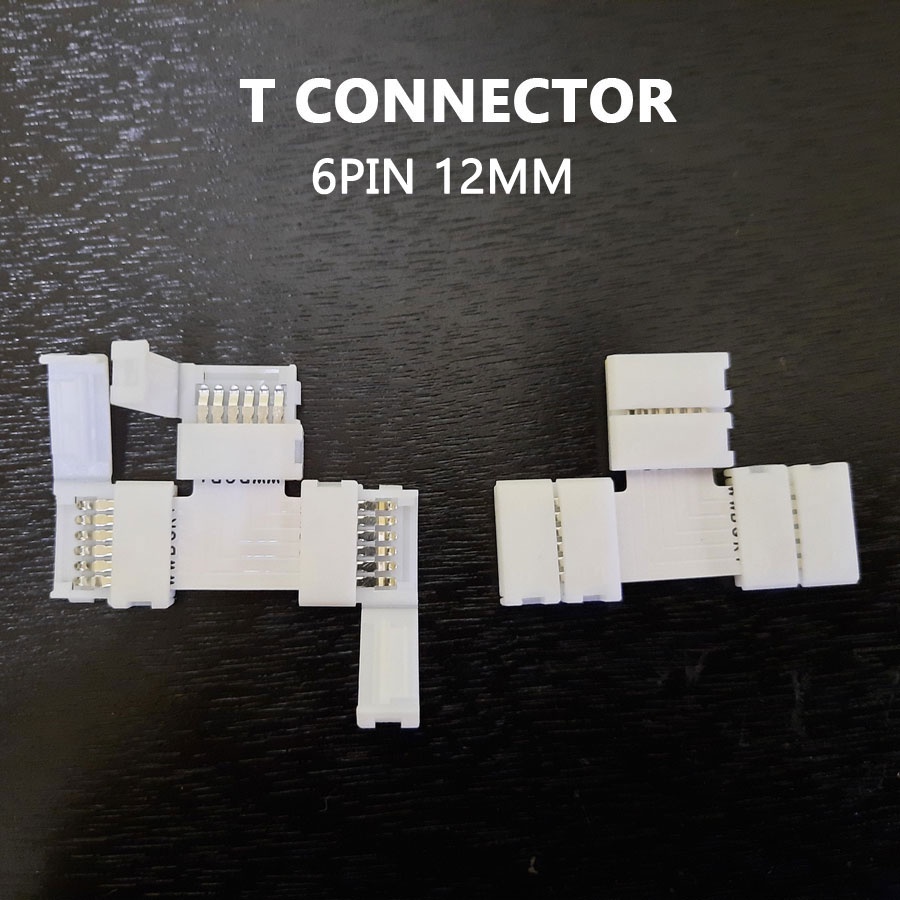 2 Pin 3 Pin 4 Pin 5 Pin 6 Pin LED Strip Connector 8MM, 10MM, 12MM T & L ...