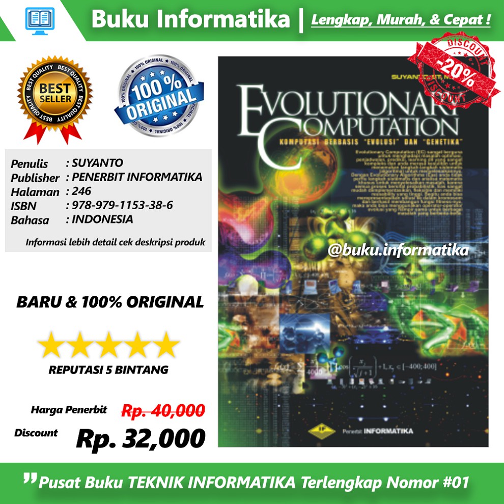 Evolutionary Computation Book (Evolution & Genetic-Based Computing) | Shopee Malaysia
