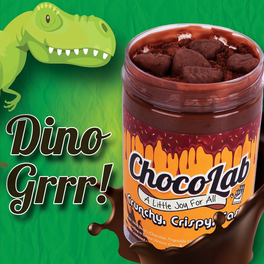 Classic Chocojar by ChocoLab - Dino Grrr! | Shopee Malaysia