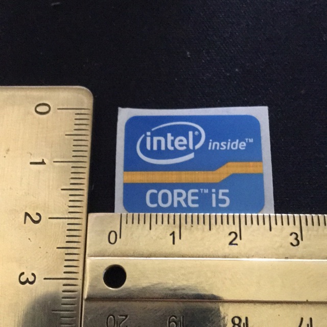 Original Core i5 gen2/3 Sticker | Shopee Malaysia