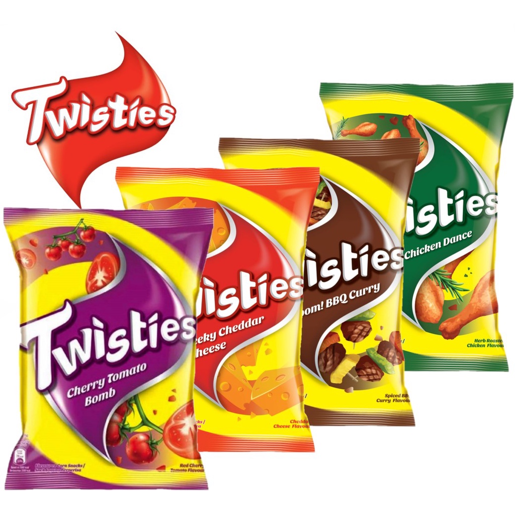 TWISTIES snacks (160g) | Shopee Malaysia