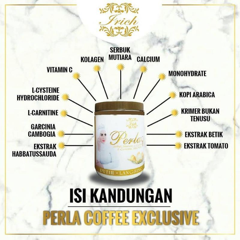PERLA COFFEE EXCLUSIVE (BOTOL) | Shopee Malaysia