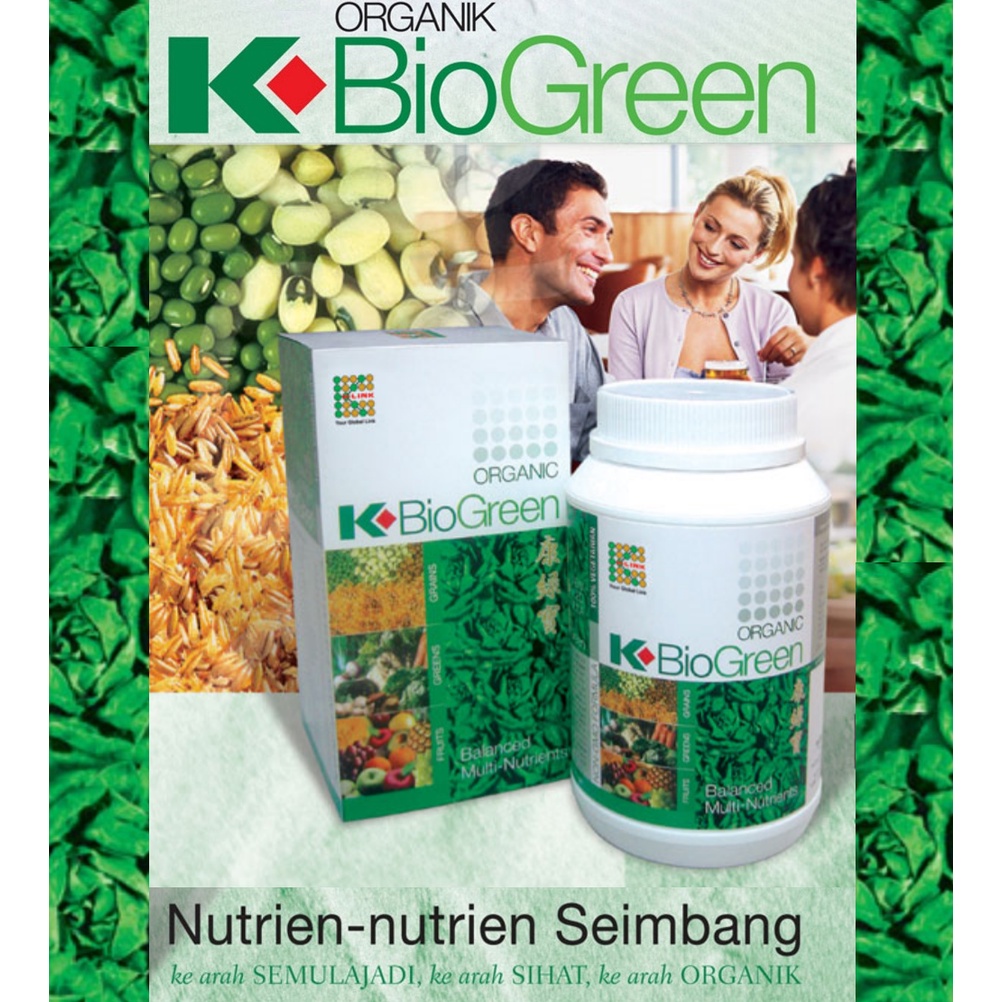 BIOGREEN Organic Drink [Minuman Detox][Vegetarian][K-Link][K Link ...