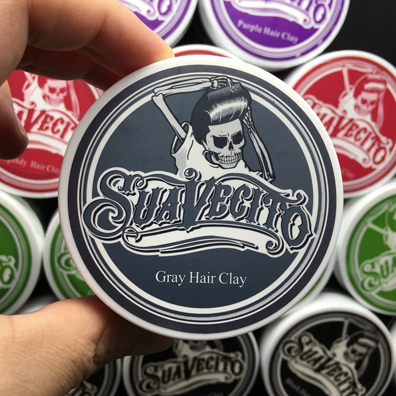 100gr pomade color Suavecito Colour/wax clay pomade tin finish BFwN ...
