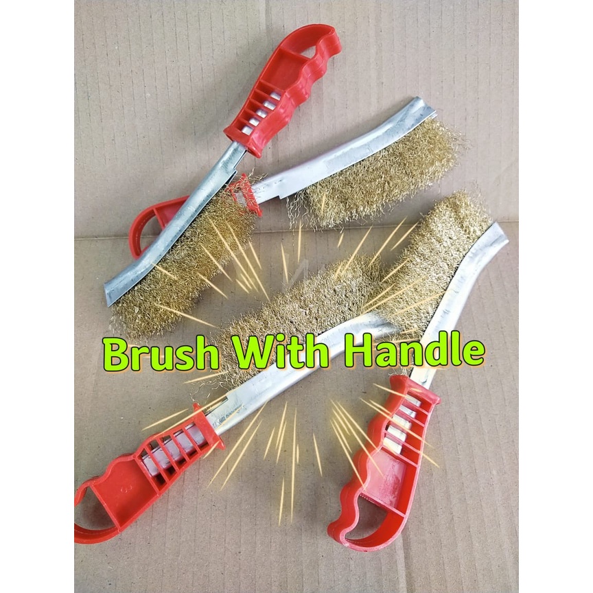 Brass Coated Steel Wire Red Hand Brush / Berus Besi (BERUS TEMBAGA ...