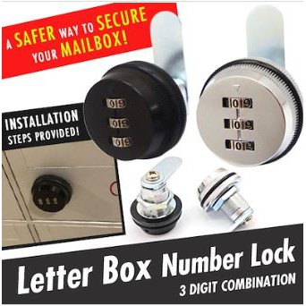 SG HDB Keyless Mail/Letter box Lock Keyless Cabinet Lock Number Lock ...