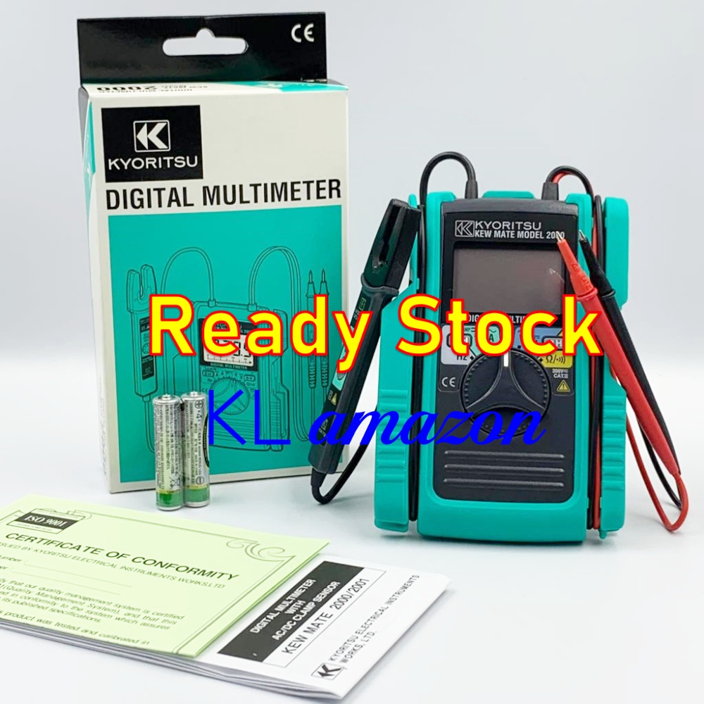 (ACCEPT URGENT ORDER!) Kyoritsu 2000 Digital Multimeter with AC / DC ...