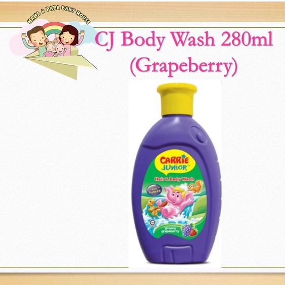 Carrie Junior Baby Hair & Body Wash Bedak Baby (90g OR 280g) | Shopee Malaysia