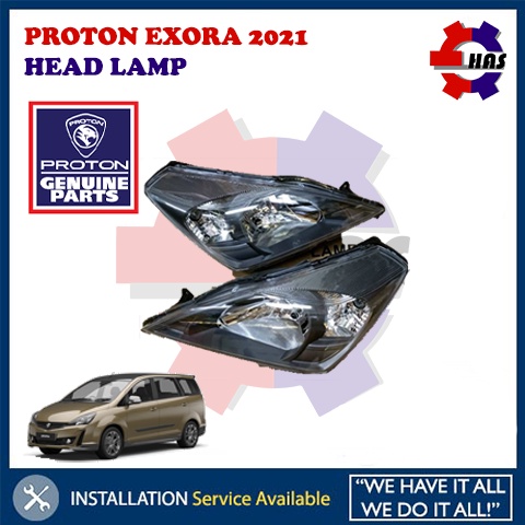 PROTON EXORA 2021 HEAD LAMP WITH SOCKET AND BLUB ORIGINAL | Shopee Malaysia