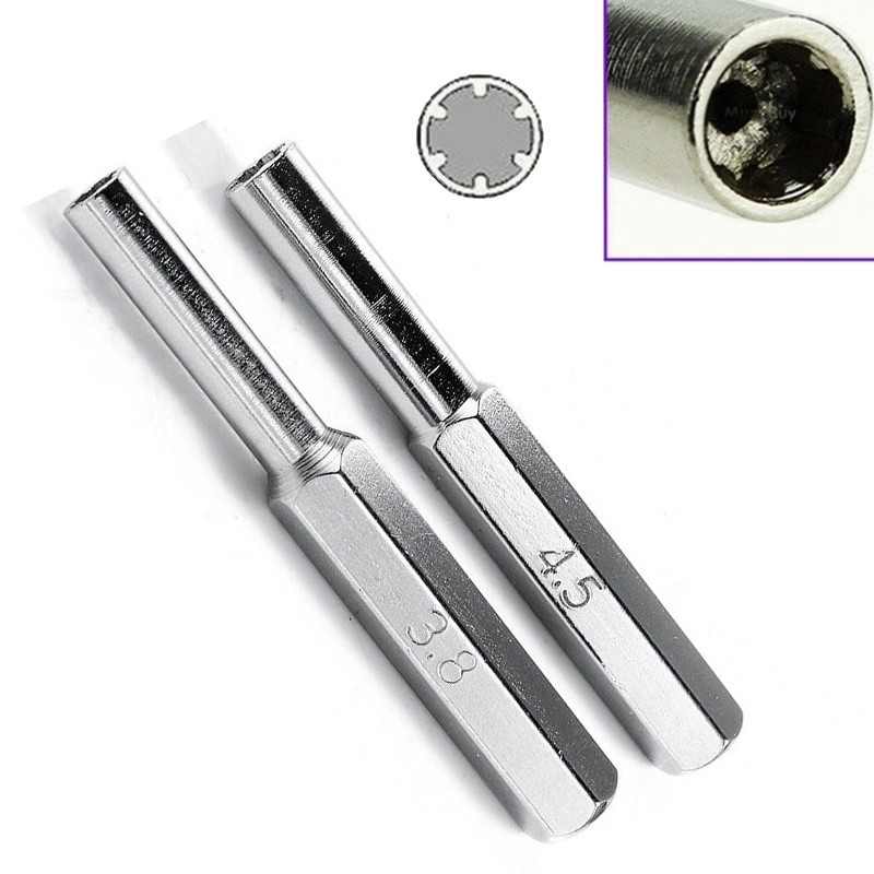 3.8mm + 4.5mm Security Screwdriver Tool Bit Gamebit for Nintendo NES ...