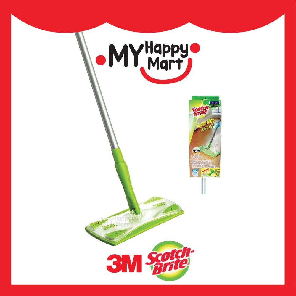 3M Scotch Brite Easy Sweeper Flat Mop 3M™ Scotch-Brite™ Easy Sweeper ...