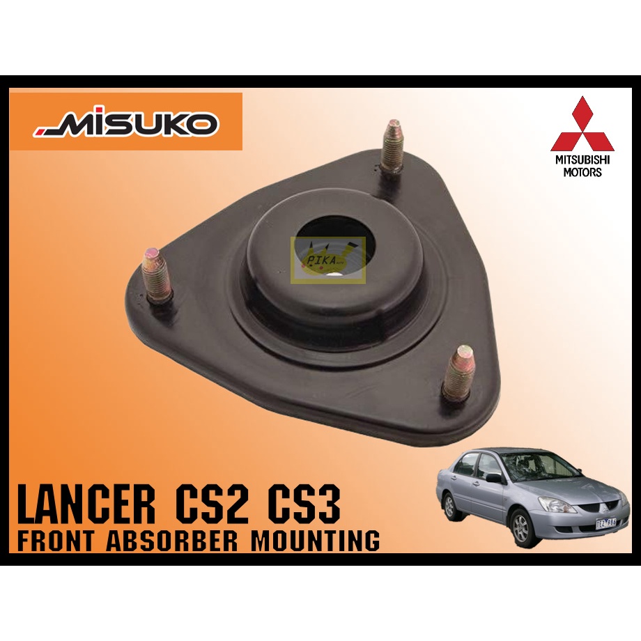 MITSUBISHI LANCER CS2 CS3 FRONT ABSORBER MOUNTING (MISUKO) | Shopee ...