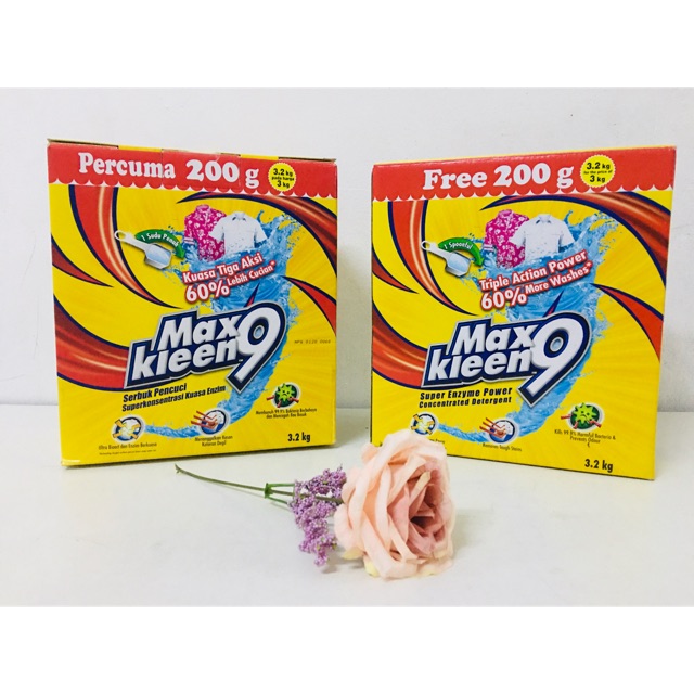 MaxKleen 9 Super Enzyme Power Concentrated Detergent | Shopee Malaysia