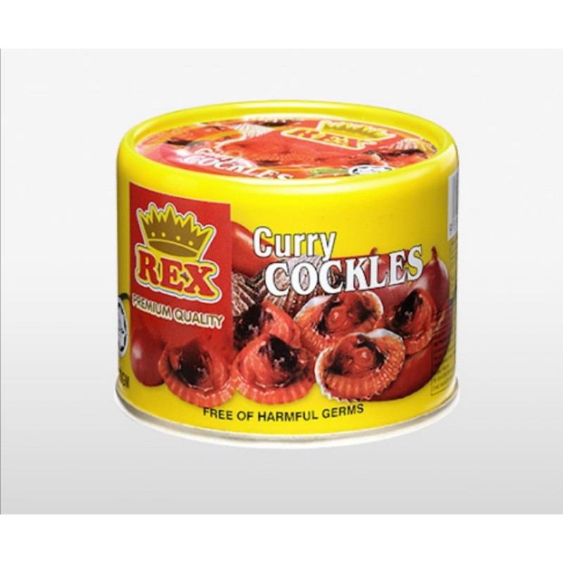 REX KERANG / REX COCKLES (CURRY 160G / GRILLED BBQ 100G) | Shopee Malaysia