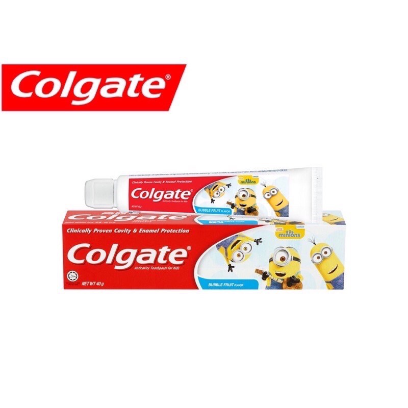 Colgate Kids Toothpaste Minion 40g | Shopee Malaysia