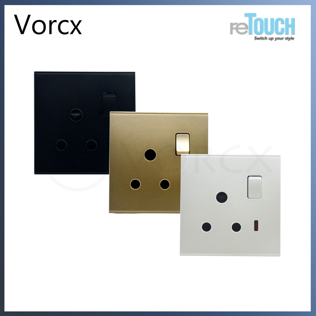 reTouch Elegance Sense Switch Socket First Section | Shopee Malaysia