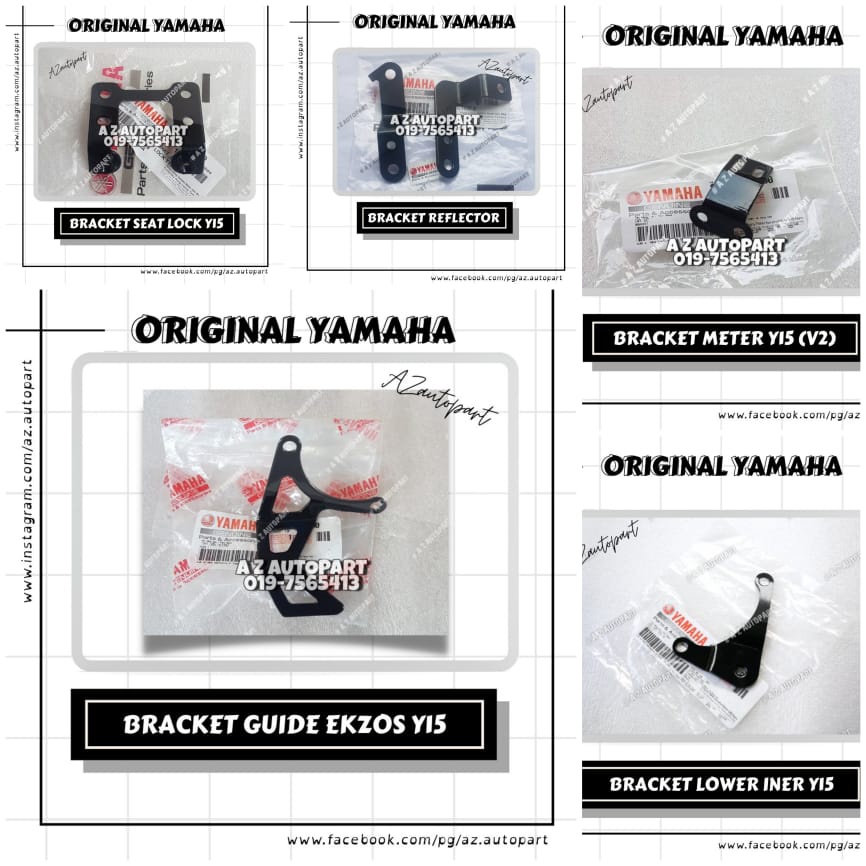 🔥💯% ORIGINAL YAMAHA🔥 BRACKET - BRACKET y15 ( v1 - v2 ) | Shopee Malaysia
