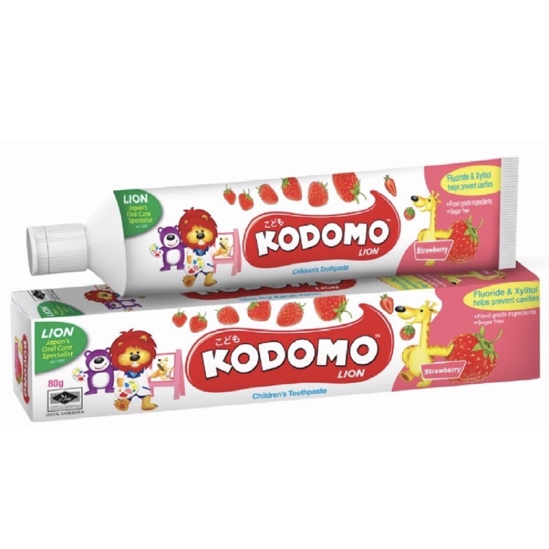 KODOMO Lion Children Toothpaste 80g | Shopee Malaysia