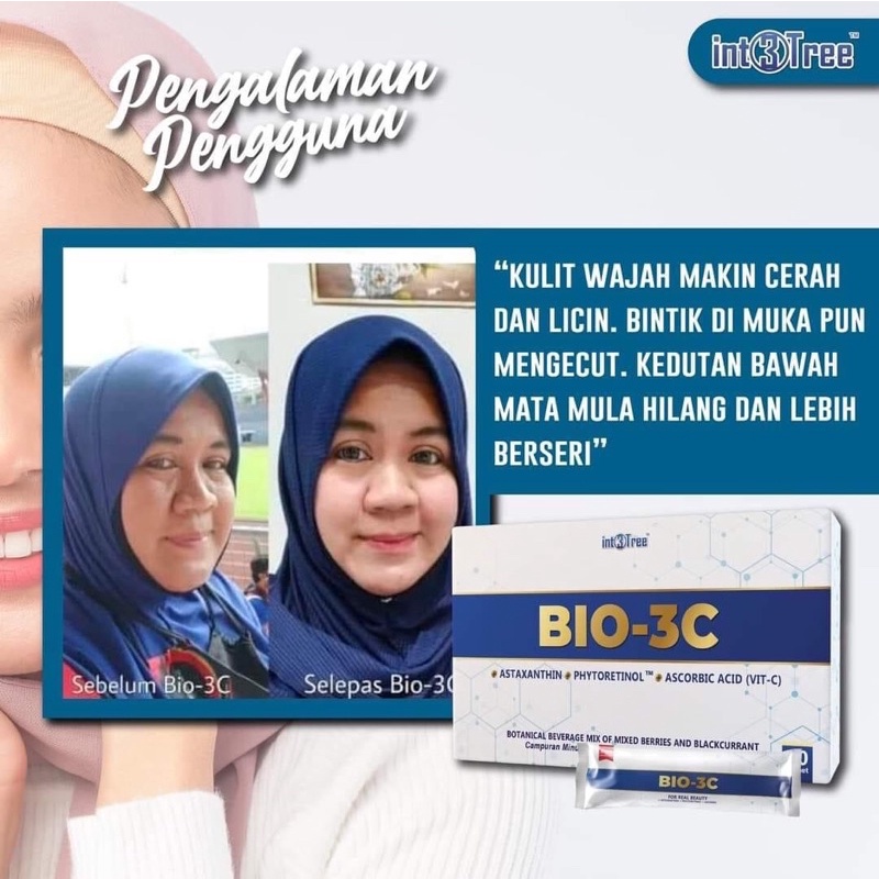INT3TREE BIO-3C untuk rawat kulit ( 30 SACHET ) | Shopee Malaysia