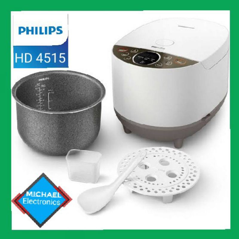 Philips HD4515 Digital Rice Cooker | Shopee Malaysia